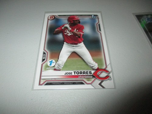 Jose Torres 2021 Bowman Draft 1st Edition #BD-125 | eBay