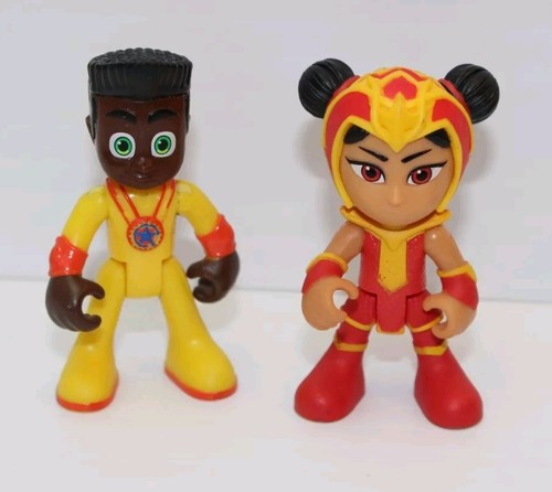 Disney PJ Masks Newton Star Theo & An Yu Anyu Hero Action Figure ...
