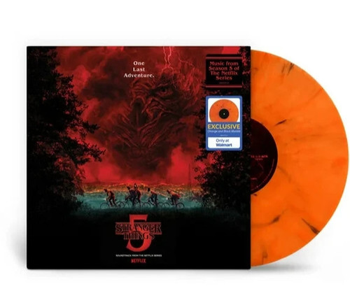 Stranger Things 5 - Soundtrack From The Netflix Series - Orange & Black ...