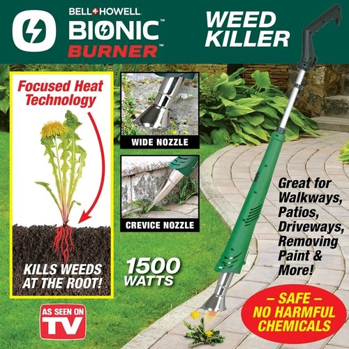 Bell & Howell Bionic Burner Weed Killer with Focused Heat Technology | eBay