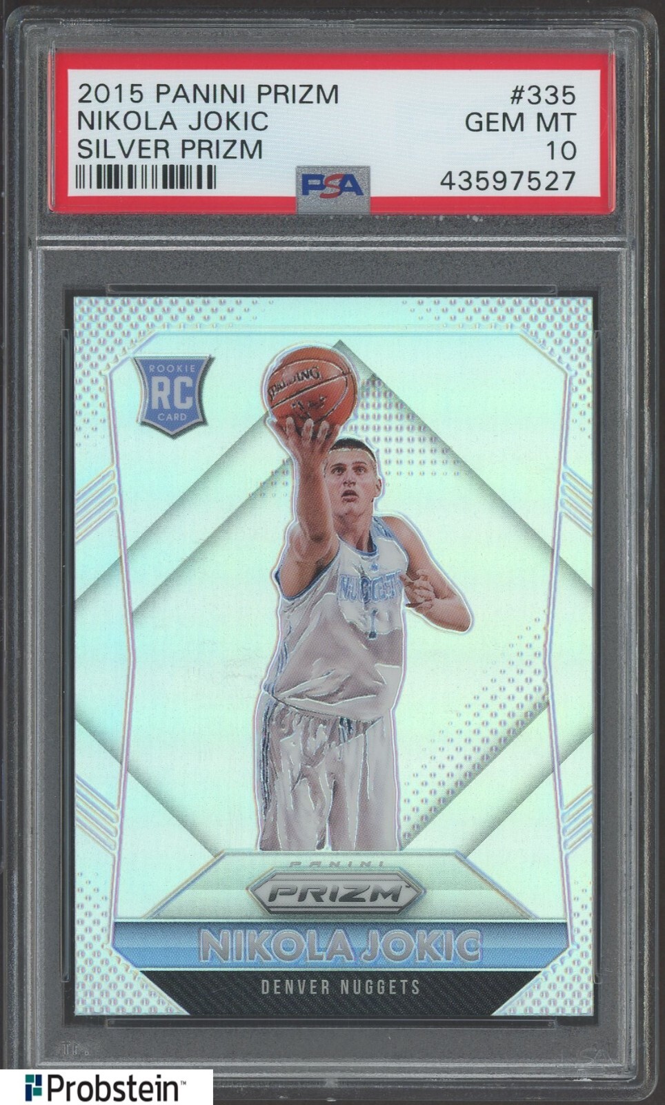 Nikola Jokic 2015 Prizm #335 Silver PSA 10 Price Guide - Sports Card ...