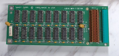 Vintage TRS-80 Memory Expansion LEIA MV-1 36 84 Board (ships Worldwide ...