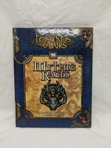 Dnd D20 System Legends And Lairs Mythic Races Character Race Compendium ...