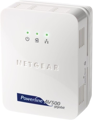 NETGEAR #XAV5001 POWERLINE AV500 GIGABIT ADAPTER WHITE | eBay