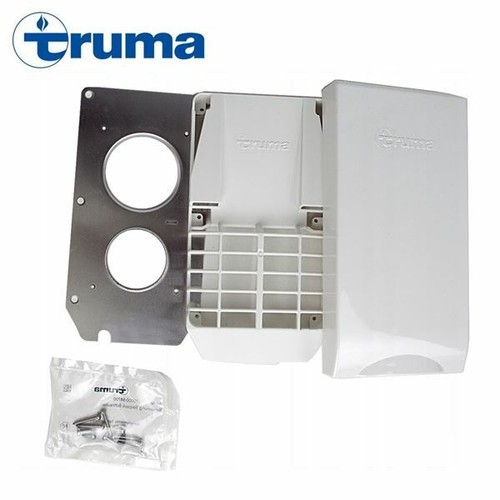 Truma Ultrastore 3 Water Heater Flue Grill Cowl Kit KB3 White Caravan ...