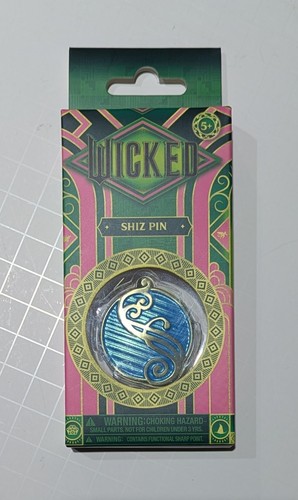 Wicked Shiz Pin – Official Broadway Musical Collectible Blue Enamel ...