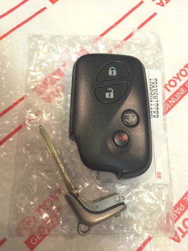 *NEW OEM LEXUS REMOTE SMART KEY FOB TRANSMITTER & BLADE GS460 ISF IS350 ...