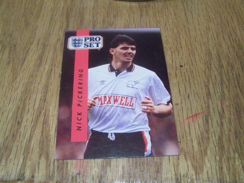 NICK PICKERING 1990 - 91 PRO SET SOCCER CARD # 325 | eBay