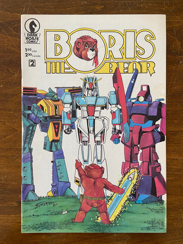 BORIS THE BEAR #2 (Dark Horse, 1986) VF | eBay