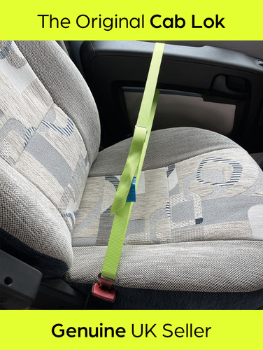 2x ORIGINAL Cab Lok Motorhome Cab Security Door Straps-Uses the ...