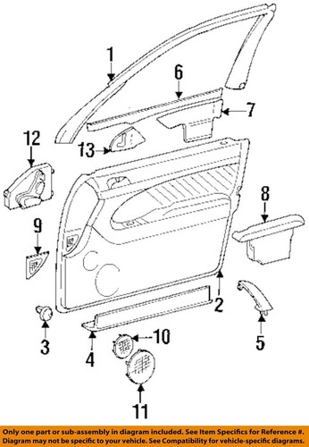 MERCEDES OEM 05-16 SLK350 Interior-Lower Center Pillar Trim Fastener ...