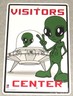 ALIEN PARKING ONLY-OTHERS WILL BE ABDUCTED-8 X 12 Metal UFO Roswell ...