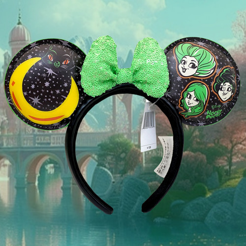 Hocus Pocus Sanderson Sisters NEW Disney- Park Headband Minnie Ears ...