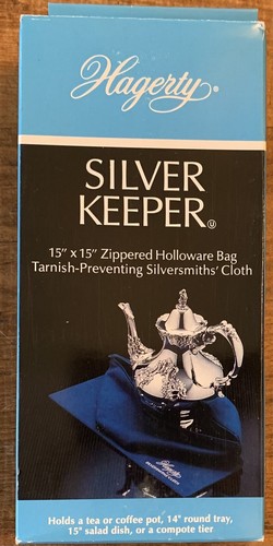 Silver Keeper 18 x 18 Zippered Hagerty Holloware Bag Tarnish Preventive ...