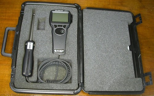 Alnor TSI Air Velocity Meter AVM410 Velometer Thermal Anemometer w ...