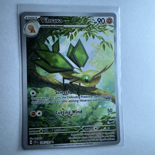 Vibrava - Illustration Rare SV08: Surging Sparks 206/191 NM | eBay