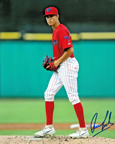 Jean Cabrera Signed IP Clearwater Threshers 8x10 Photo Phillies #12 ...