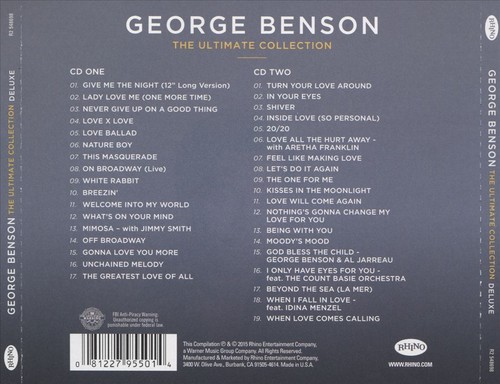 GEORGE BENSON (GUITAR) - ULTIMATE COLLECTION [DELUXE EDITION] NEW CD ...