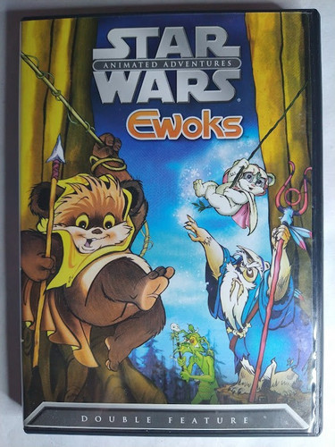 Star Wars Animated Adventures Ewoks DVD 2004 Double Feature | eBay