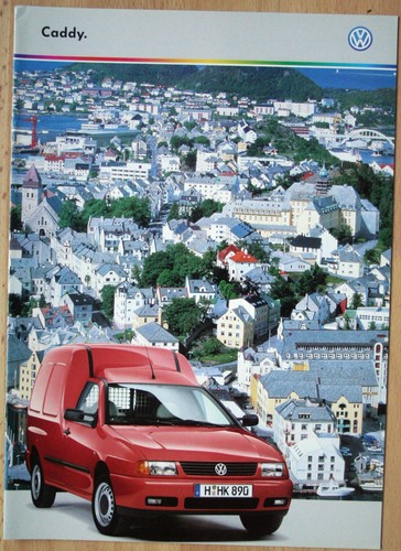 Rare catalogue Volkswagen Caddy (fourgon et Combi)- France - 11/99 ...