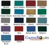 New Worsted Pool Table Cloth for 8ft Table - High Speed Billiard Cloth ...