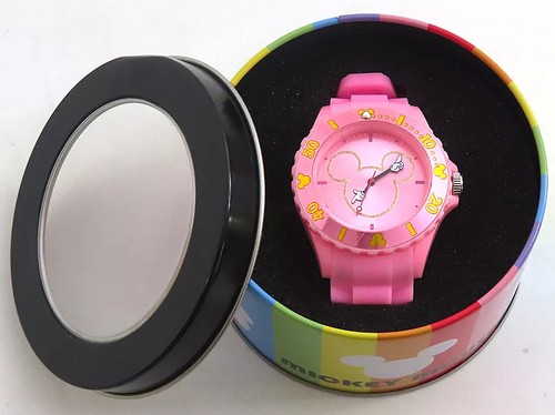 Watches and Pocket Watches (Character) Mickey Mouse (Pink) Funkara ...