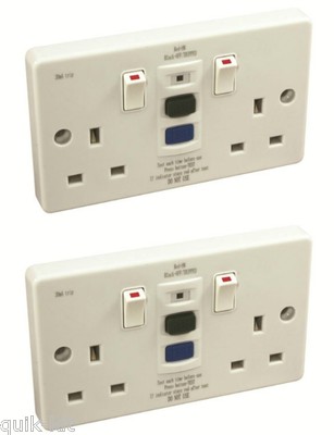 2 Gang Rcd Socket for sale | eBay