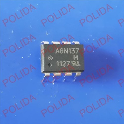 100PCS OPTOCOUPLERS AVAGO/AGILENT DIP-8 6N137-000E 6N137-060E A6N137 ...