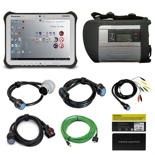 2025.9 MB SD Compact C4 DOIP Xentry car Diagnostic scanner with Tablet ...