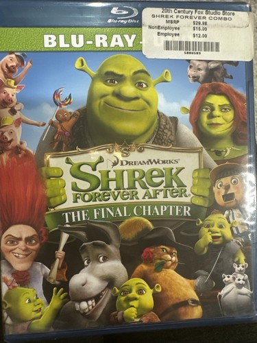 SHREK - Forever After - The Final Chapter (DVD + BLU-RAY, 2010) NEW ...