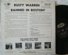 Rusty Warren Lp for sale | eBay