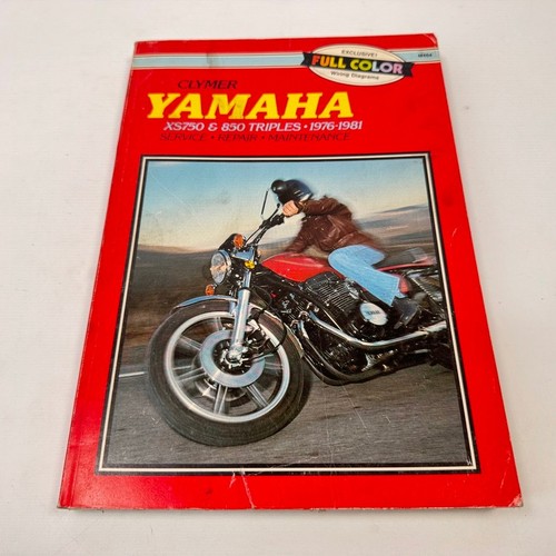 Yamaha XS750 XS850 Triples Service Repair Manual 1976-1981 Clymer 1983 ...