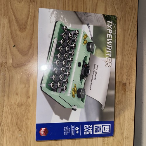 Zhe Gao Vintage-Inspired Typewriter Building Blocks Set - New/Sealed | eBay