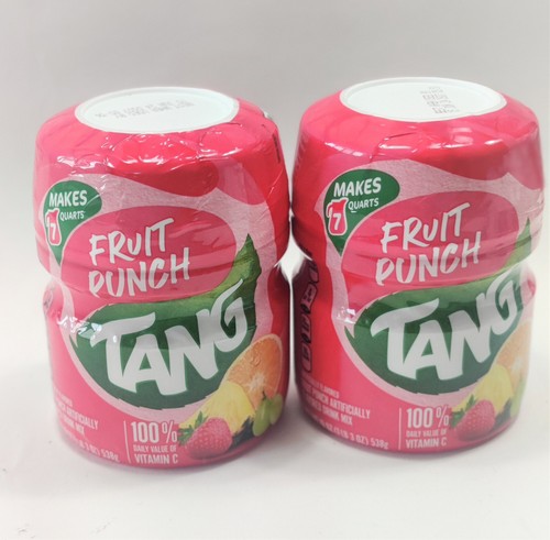 Tang Fruit Punch Breakfast Powder Soft Drink Mix Juice Vt-C Snack ...