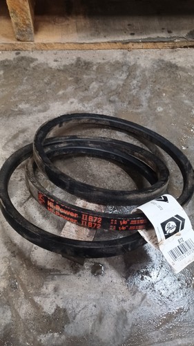 Gates B72 Classical Hi-Power smooth V-Belt, 75" L x .66"W | eBay