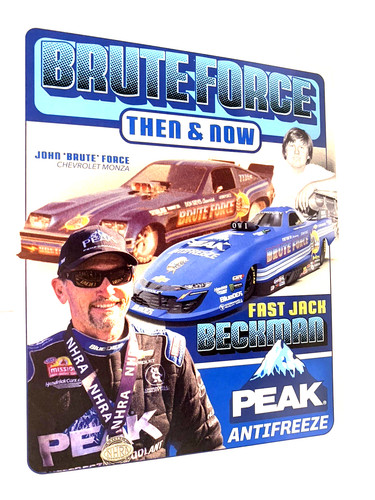 2025 JOHN "BRUTE" FORCE THROWBACK/JACK BECKMAN NHRA INDY DRAG RACING ...