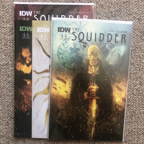 The Squidder #1-4 COMPLETE SET Ben Templesmith IDW Comic Bundle 9.2 NM ...