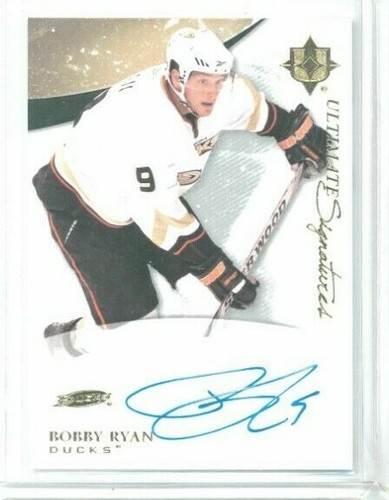 10/11 Ultimate Collection Bobby Ryan Ultimate Signatures Auto | eBay