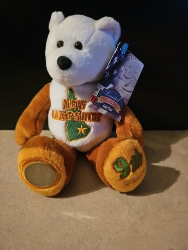 LIMITED TREASURES NEW HAMPSHIRE 9th Collectible STATE QUARTER Coin BEAR ...