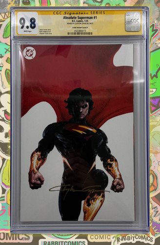 ABSOLUTE SUPERMAN #1 | 1:50 RATIO CLAYTON CRAIN VARIANT | CGC SS 9.8 | eBay