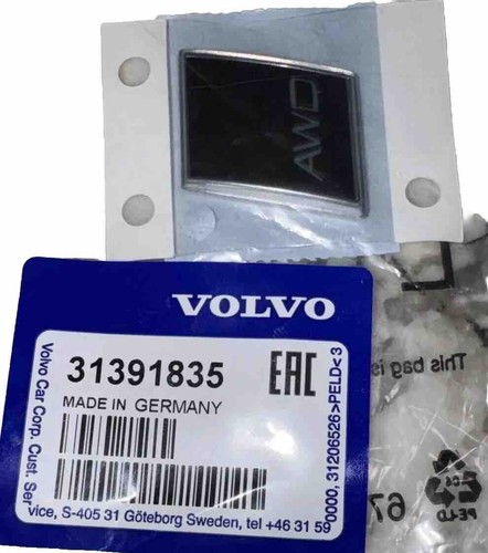 OEM Volvo AWD Emblem #31391835 | eBay