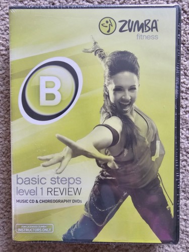 Zumba Fitness Basic Steps Level 1 Review Music CD and Choreography DVDs ...
