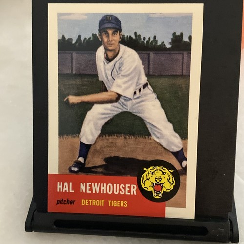 1953 Topps HAL NEWHOUSER #228 trading card PSA 4 VG-EX HOF BRAND NEW ...