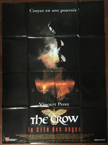 Poster THE CROW THE CITY OF ANGELS Tim Pope VINCENT PEREZ 120x160cm | eBay
