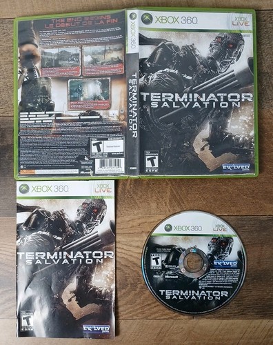 Terminator Salvation (Microsoft Xbox 360, 2009) Complete CIB - Tested ...