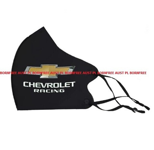 QUALITY FACE MASK CHEVY racing WASHABLE REUSEABLE DUST DIRT VIRUS ...