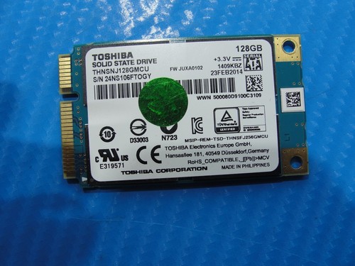 Toshiba 128gb SSD mSATA Storage Drive THNSNJ128GMCU for sale online | eBay