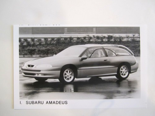 SUBARU AMADEUS CONCEPT CAR PRESS PHOTO - 1991 | eBay