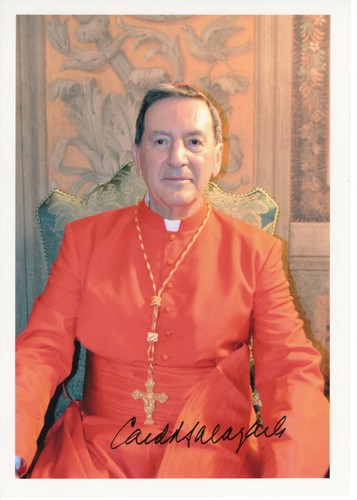 Original signiertes Foto Rubén Cardinal Salazar Gómez - Kardinal Bogotá ...