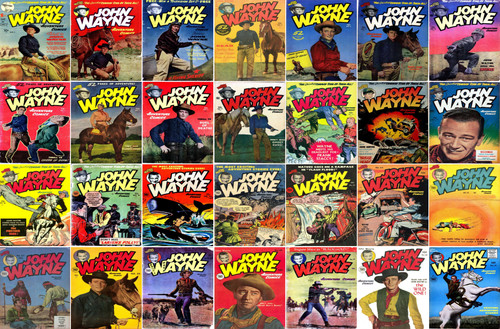 1949 - 1955 John Wayne Adventure Comic Book Package - 29 eBooks on CD ...